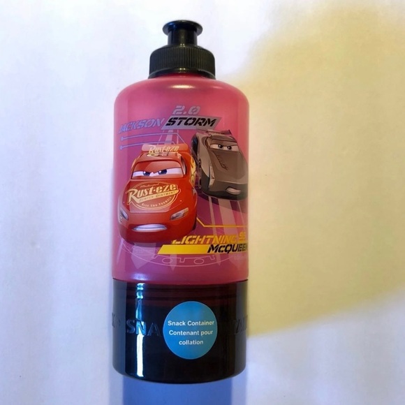 Disney | Toys | Disney Pixar Cars Water Bottle Snack Holder | Poshmark